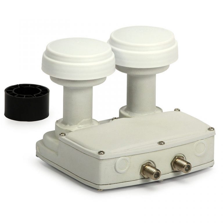 Sat-Anlage Schüssel 80cm + TWIN Monoblock LNB 2-TV - Astra 19°E ...